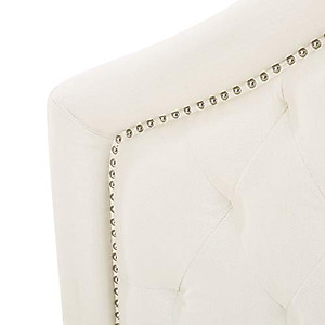 Christopher Knight Home Killian Fabric Headboard, Queen / Full, Ivory