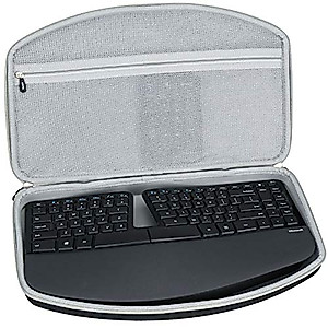 Aproca Hard Carry Travel Case fit Microsoft Sculpt Ergonomic Keyboard (5KV-00001)