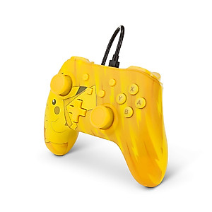 PowerA Wired Controller for Nintendo Switch - Pokémon: Pikachu Static, Gamepad, Game controller, Wired controller, Officially licensed