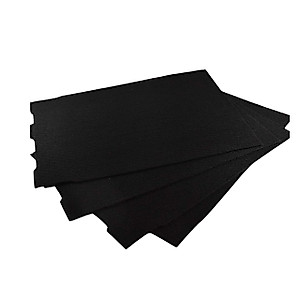 Nispira True HEPA Filter (Small) with 4 Pre-Carbon Filters Compatible with Whirlpool Whispure Air Purifier Models AP150 AP250 AP25030K APR25530L Compared to Part # 1183051 1183051K Small Filter. 1 Set