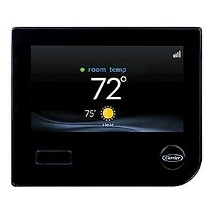 Carrier Infinity SYSTXCCITC01-B Touch Screen Programmable WiFi Thermostat - BLACK