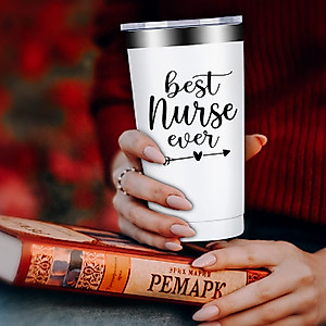 Fufandi Best Nurse Gifts for Women - Nurse Appreciation Gifts - Funny Nurses Day Gifts for Nurse, Doctors, Assistant - Nursing Graduation Birthday Gift - Tumbler Cup 20oz