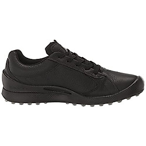 ECCO Women's Hybrid Hydromax Waterproof Golf Shoe, Black, 9-9.5