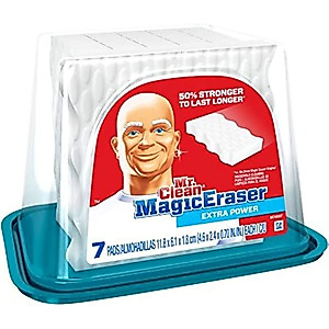 Mr Clean Magic Eraser Extra Power, 7 count | Creates a Truly Noticeable Clean Environment
