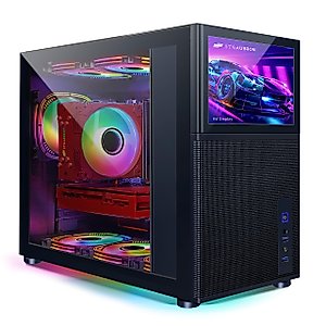 STGAubron Gaming Desktop PC,Intel Core i7-11700KF up to 5.0G,32G DDR4,2T SSD,GeForce RTX 3060 12G GDDR6,600M WiFi,BT 5.0,RGB Fan x 6,RGB Keyboard&Mouse,RGB Mouse Pad,W11H64