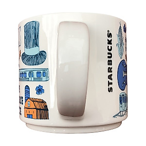 Starbucks Been There Series Collectible Coffee Mug (Illinois),14 ounce