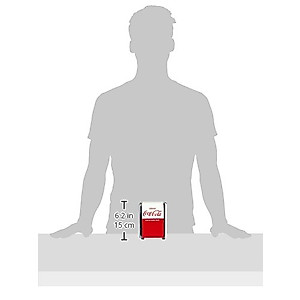 Tablecraft Coca-Cola Napkin Dispenser, Half, Red
