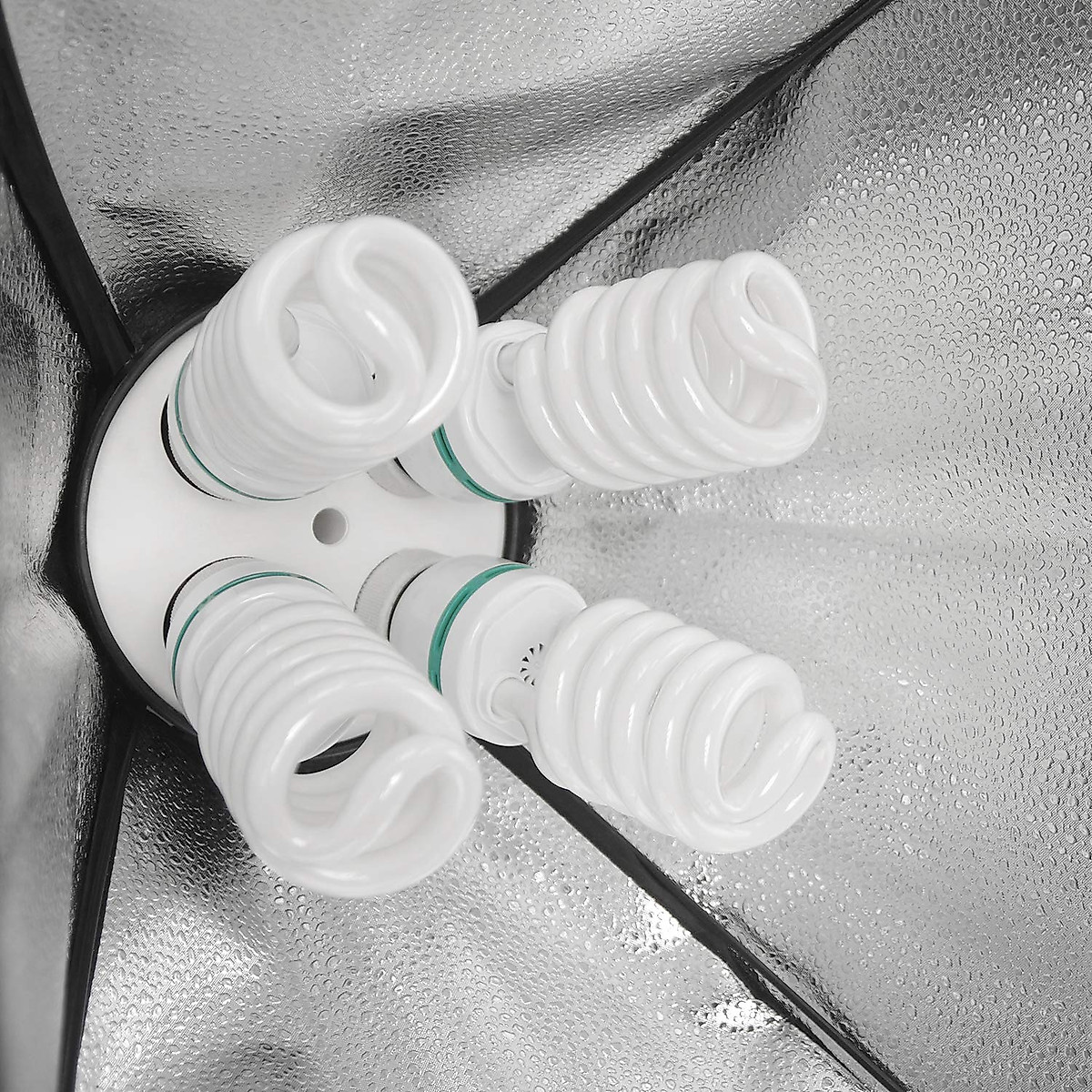 LimoStudio (4 Pack) 45W CFL Light Bulb, Compact Fluorescent Lighting Full Spectrum Photo Bulb, Daylight Pure White, 5500K, 2100LM, E26, E27, AGG117