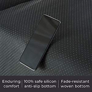 Allisandro Water-Proof Dog Bed, Washable Mat Crate Pad, Durable Pet Beds Soft Dog Mattress, Anti-Slip Kennel Pads for Dogs, Cats and Small Animal, Grey (18 x 12 Inches)