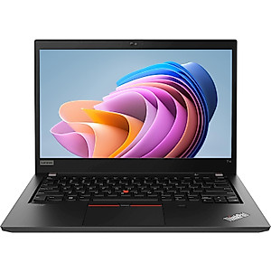 Lenovo Thinkpad T14 (Gen 1) 14'' Laptop, i5 10310U 1.7Ghz, 16GB DDR4, 512GB NVMe SSD, 1080p Full HD, Thunderbolt 3, HDMI, Webcam, Windows 11 Pro (Renewed) Black