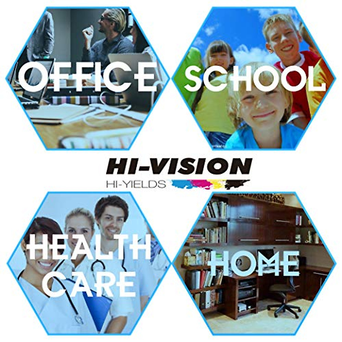 HI-Vision® 1 Pack Compatible S2810X High Yield (6,000 Pages, 593-BBMF) Black Toner Cartridge Replacement for H815dw / S2810dn / S2815dn Printers