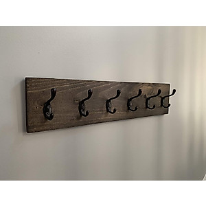Coat Rack, Coat Hooks, Entryway Organizer Wall Mounted