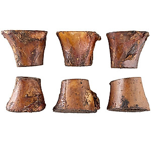 Mika & Sammy's Smoked Beef Marrow Dog Bones for Small & Aggressive Chewers- Made in USA