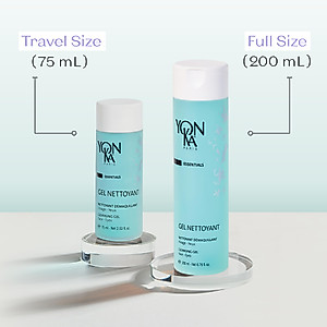 Yonka Gel Face Cleanser, Gentle Foaming Face Wash and Makeup Remover, Natural Plant-Based Formula to Cleanse Pores and Balance Skins pH, Acne Prone and Oily Skin, Paraben-Free, 6.8 Fl Oz