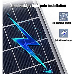 XLB-TYNFD New Solar Street Lights 2000W LED Solar Powered Street Light Commercial Outdoor Light Dusk to Dawn Solar Light with Remote IP67 Waterproof Super Bright for Parking Lot, Pathway, Street