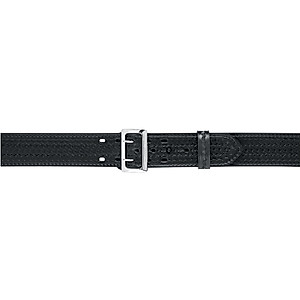 Safariland Sam Browne Buckled Belt 87-38-8B: 87 Sz38 Bsk Blk, Basket Weave, Black