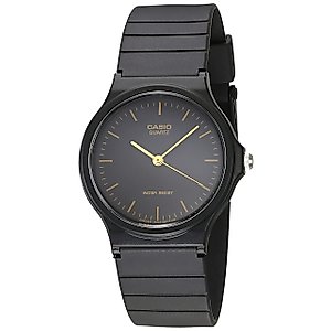 Casio Men's MQ24-1E Black Resin Watch