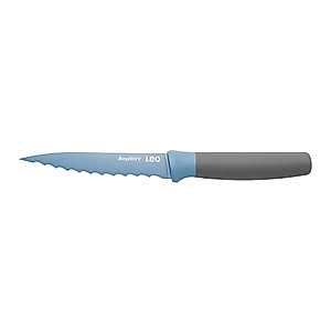 BergHOFF Leo Ceramic Coated Non-Stick Serrated Utility Knife, 11.5cm, King