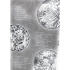 Signature Housewares Stone Ware Bowls, A Set of 4