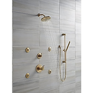 Delta Faucet Wall-Mount Supply Wall Elbow for Hand Held Shower with Hose, Champagne Bronze 50560-CZ