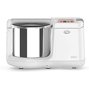 Ultra Mini T Table Top 1.25L Stone Wet Grinder with Atta Kneader & Digital Timer, 110-volt