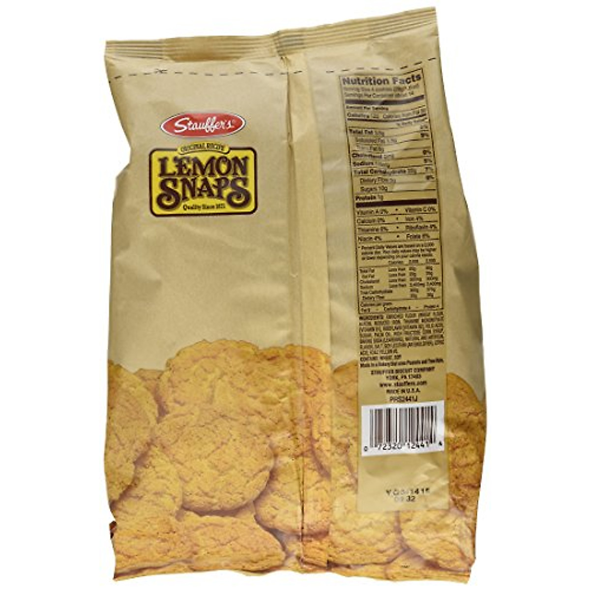 Stauffer's Lemon Snaps Cookies - [3 Pack]
