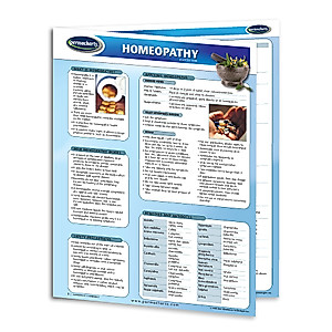Homeopathy Alternative Medicine Guide - Quick Reference Chart by Permacharts