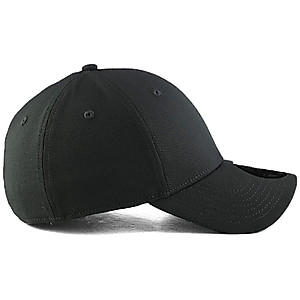 New Era Blank Custom 39THIRTY Stretch-Fitted Cap (Graph, M/L) Graphite