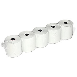 Gorilla Supply 2 1/4 in x 150 ft Bond Paper Rolls, 2.25" x 150' Adding Machine Tape, 1-Ply Receipt Paper Rolls for El-1750 1801 P23, BPA Free, 50 Rolls