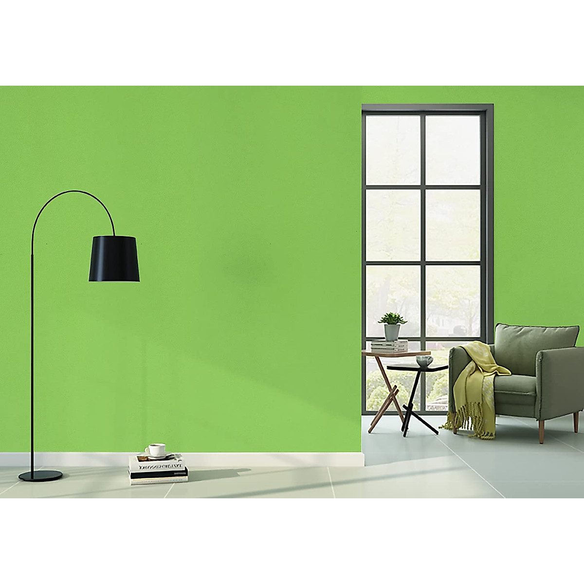 Ismoon 15.7"X118"Thicken Red Contact Paper Matte Red Wallpaper Opaque Red Removable Waterproof Peel and Stick Vinyl Film Self-Adhesive Paper Shelf Liner for Decorating Wall Table Wall and Door Reform