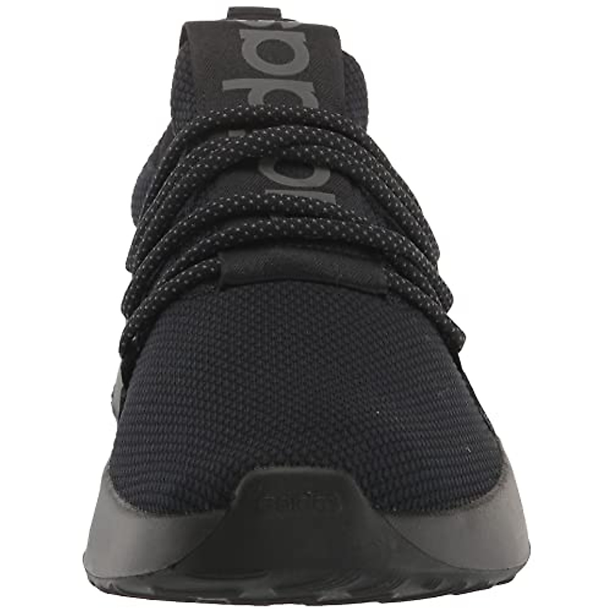 adidas mens Lite Racer Adapt 5.0 Running Shoe, Black/Black/Grey (Wide), 11.5 Wide US