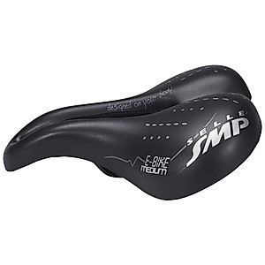 SMP Unisex's E-Bike Saddle, Black, Medium