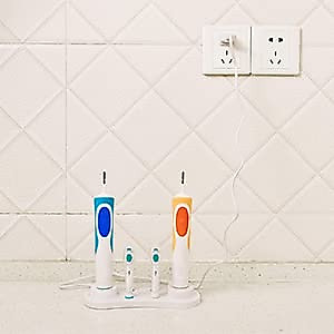 LazyMe Single/Couple Charger Holders Toothbrush heads Holder Compatible for Oral-B, for Oral-B D Series, PRO Series (Couple)