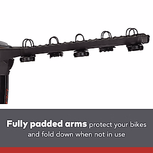 YAKIMA, FullTilt Tilting Hitch Mount Hanging Bike Rack, 5 Bike Capacity