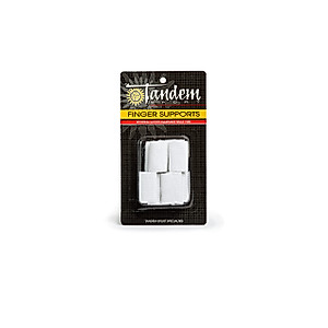 Tandem Sport Finger Supports - Elastic Finger Sleeves for Volleyball Support, Basketball Finger Sleeves and Finger Support for Sports - Reduces Swelling and Inflammation - Includes 10 Sleeves