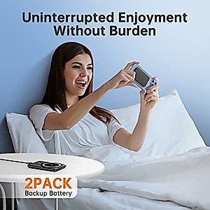 Magnetic Wireless Portable Charger,2-Pack MagSafe Battery 5000mAh with Upgrade-Strong Magnetic,Ultra-Slim Magnetic PowerBank As Invisible Wireless Charging,Compatible with Iphone 12&13&14 Series