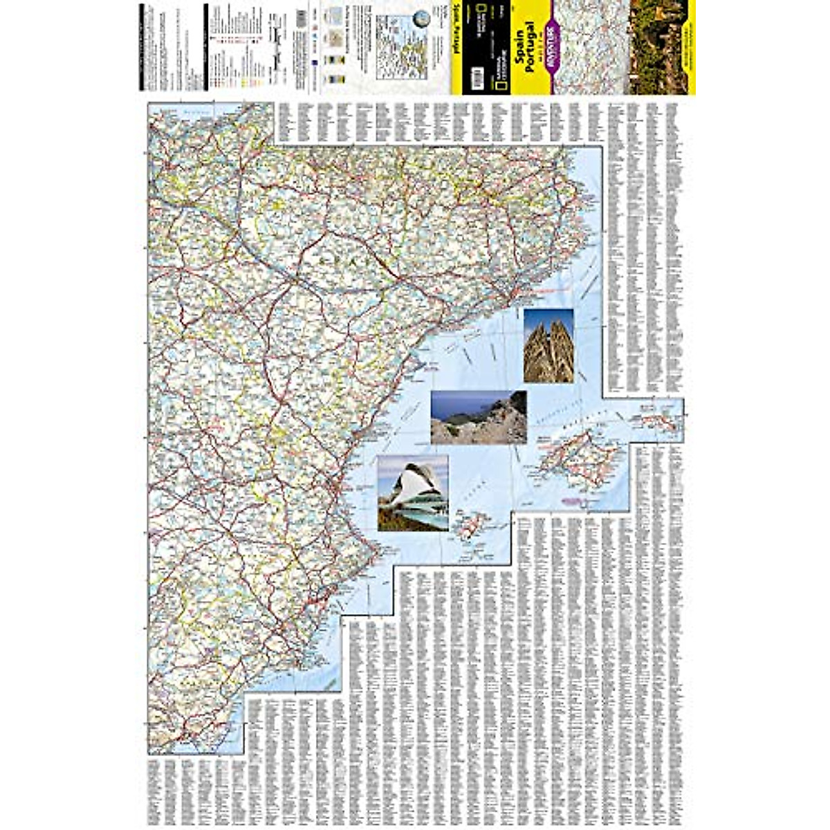 Spain and Portugal Map (National Geographic Adventure Map, 3307)