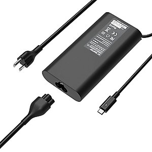Mackertop Replacement 90W USB C Adapter Charger Compatible with Dell Latitude 11 5175, Latitude 11 5179, Latitude 12 7275, Latitude 13 7370, Dell XPS 12 9250, LA90PM170 0TDK33 TDK3