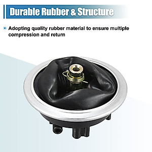 X AUTOHAUX 4-Wheel Drive 4WD Front Differential Vacuum Actuator 25031740 for Chevrolet S10 Blazer 1983-2005 for GMC S15 Jimmy Sonoma 1983-2004 for Pontiac 6000 1988-1990 Car Vacuum Actuator