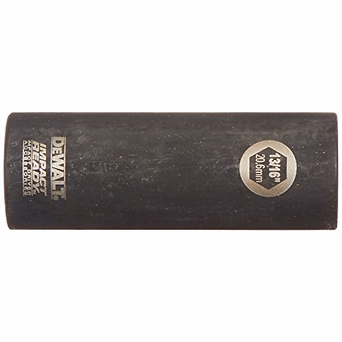 DEWALT DW22912 13/16-Inch IMPACT READY Deep Socket for 1/2-Inch Drive , Black