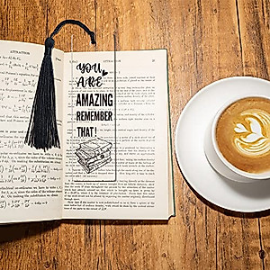You are Amazing Remember That Inspirational Bookmark Gifts for Women Acrylic Bookmark for Girls Lovers Sister Daughter Book Bookworm for Female Friend Sister Gifts Friendship Gifts