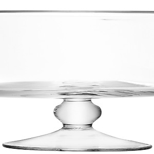 LSA International Serve Dessert Comport, 12.25", Clear