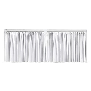 Joyside 12’ x 20’ Outdoor Louvered Pergola - Patio Aluminum Pergola with Adjustable Louvered Roof, Water-Proof Gazebo Sunshade Shelter with Netting Included, White Frame