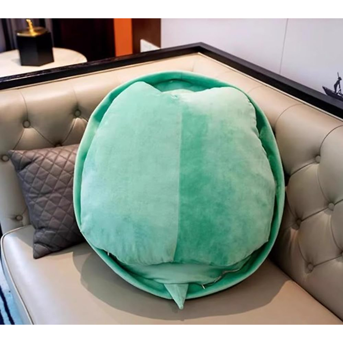 CHOXIO Wearable Turtle Shell Pillows for Kids Adults,Turtle Plush Pillow Stuffed Animal Funny Dress Up Creative Gifts (40 in, Green)