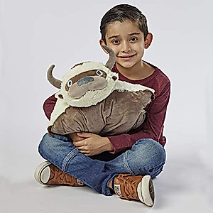 Pillow Pets 16” Appa Stuffed Animal, Nickelodeon Avatar The Last Airbender Plush Toy, white