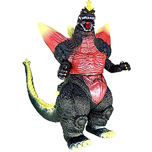 JAYKENIXO 3pcs Dragons Figures Monsters - 15" & 12" Head-to-Tail, Large Movable Joints Action Movie Series Soft Vinyl