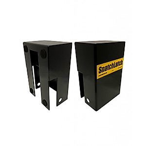 SnatchLatch — Door Lock for Heavy Duty Trailer — Anti Theft Device — for use with CAM BAR Style Latch ONLY — Utility Trailers, Locks for Trailers