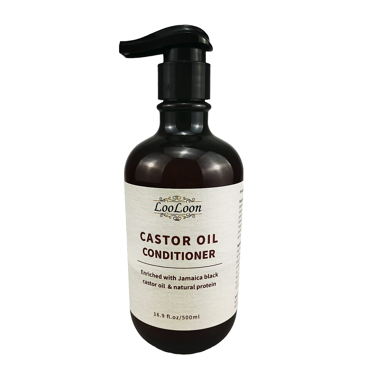 Castor Oil Shampoo and Conditioner for Hair Growth, Thinning Hair, Curly Hair 500ml (16.9 Oz): Pure Jamaican Black Castor Oil Shampoo for Men and Women; Black Castor Oil Shampoo and Conditioner Set