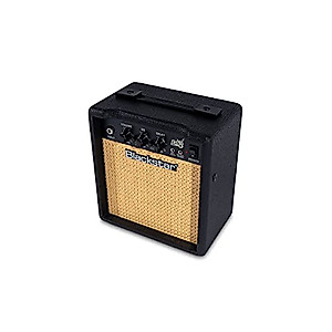 Blackstar Debut 10E Beginners Practice Electric Guitar Amplifier Combo with Delay Effect 10 Watt Headphone Input/Line in MP3 Playback (Black)