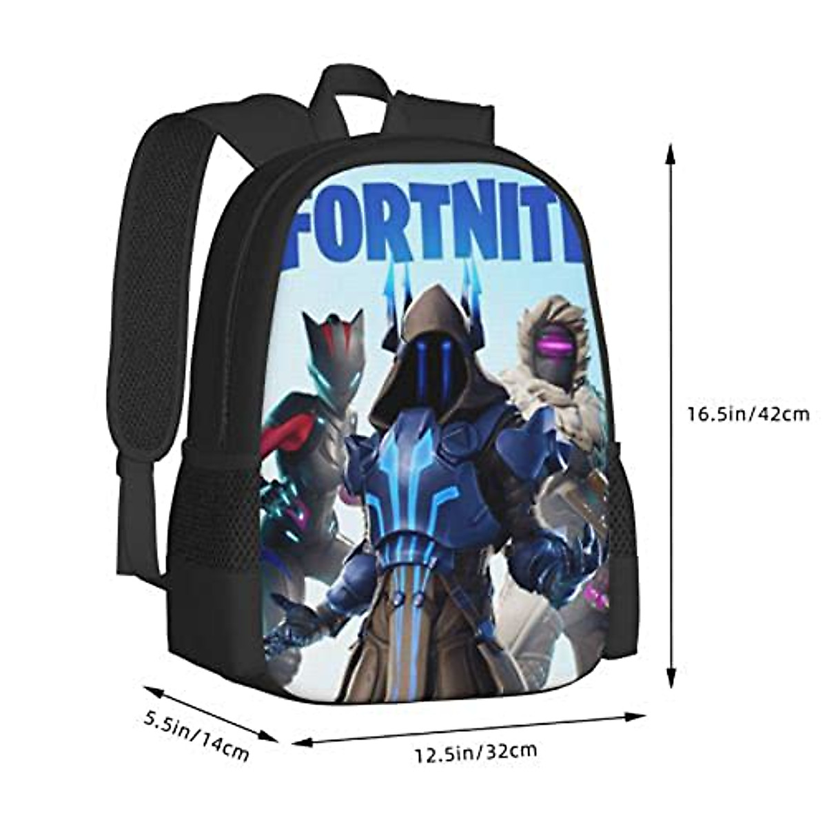 ohlcgin Fortnite Backpack Anime Game Backpack For Boys Unisex Cartoon Backpack For Teenagers Boys Backpack Girls Backpack Casual Daypack Travel Backpack Teen Bookbags Durable Backpacks 17 Inch